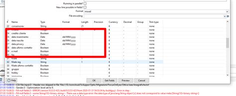 Pentaho Kettle Csv Import Set Null Value In Rows With Format Errors