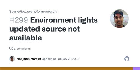 environment lights updated source not available · issue 299