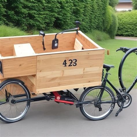 Premium Photo Cargo Bike