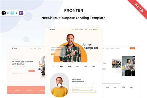 Fronter Nextjs Multipurpose Landing Template