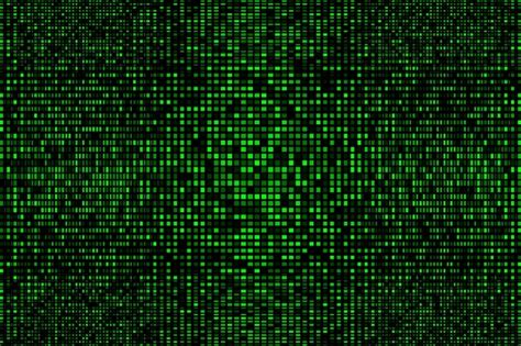 Premium Vector Green Rectangles Glowing Grid Abstract Background