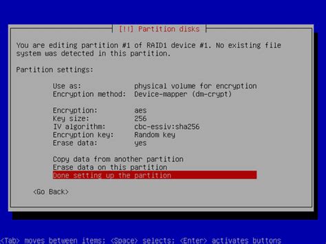 Set Up A Fully Encrypted Raid1 Lvm System Lenny Page 4 Page 4