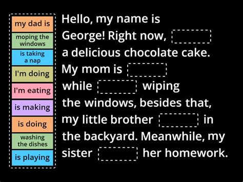 PP READING Missing Word
