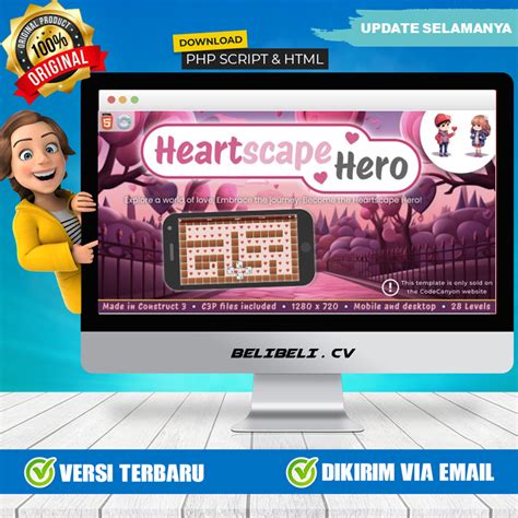 Jual Source Code Html 5 Game Heartscape Hero Html5 Maze Game Shopee Indonesia