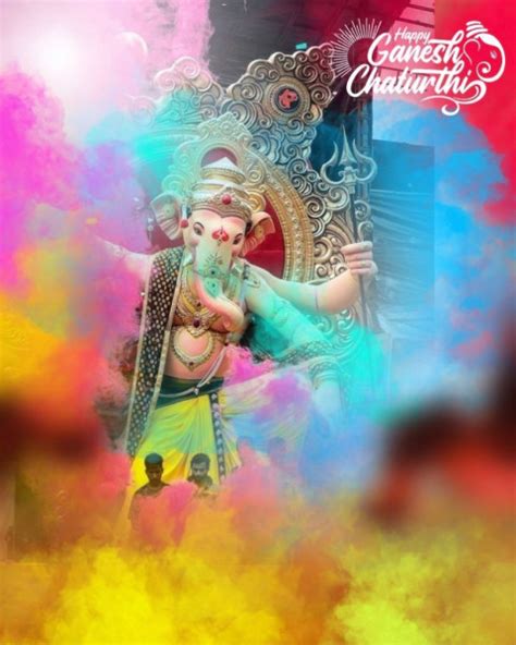 Ganpati Bappa Morya Background For Cb Picsart Editing Kreditings