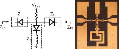 Figure 1 From A Gan Schottky Diode Based Analog Phase Shifter Mmic Semantic Scholar