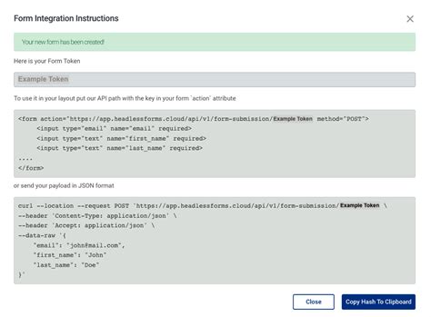 How To Install The Gatsby Js Form With Headlessforms The Form Backend