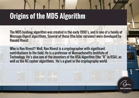 The Md5 Hashing Algorithm Ppt