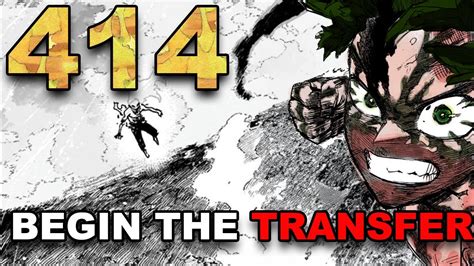 My Hero Academia Chapter 414 Deku Loses Gear Shift Youtube