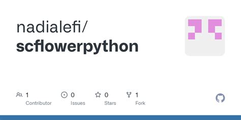 GitHub Nadialefi Scflowerpython