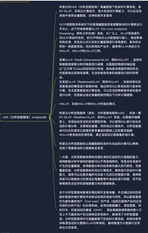 阿里大数据——数据库总结——ads分析型数据库 阿里云开发者社区 阿里大数据——数据库总结——ads分析型数据库 阿里云开发者社区