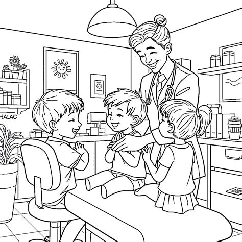 Best Chiropractor Coloring Pages Free Printable Pdf