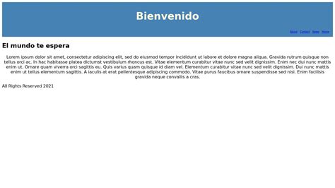 Simple Html Challenge 1