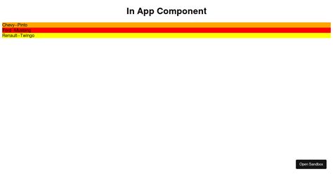 5 Array Codesandbox