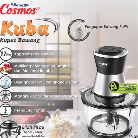 Jual Cosmos Fp 323 Fp 32 Mini Penghalus Food Processor Pelumat