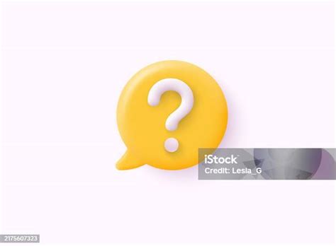 3d 노란색 물음표입니다 Faq 문제 해결 기호입니다 고립 된 배경에 3d 벡터 그림 3차원 형태에 대한 스톡 벡터 아트 및