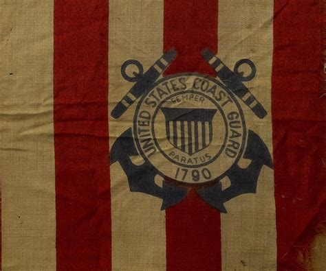 13 Star United States Coast Guard Flag Circa 1895 1930 At 1stdibs