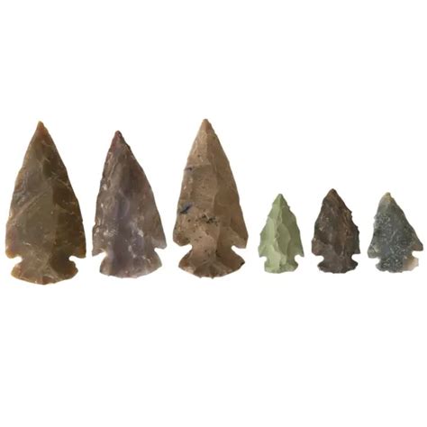 Hand Knapped Arrowheads Rmc Ox Yoke Muzzleloader Supplies
