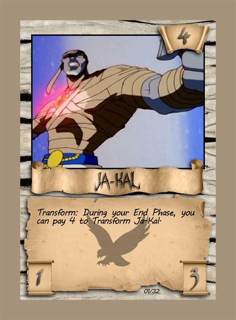 Mummies Alive Tcg 101 Ja Kal Front By Kaufmanondemand On Deviantart