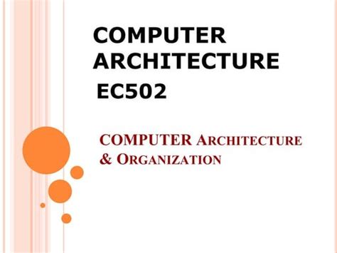Computer Organization Pdf Computing Technology And Computing
