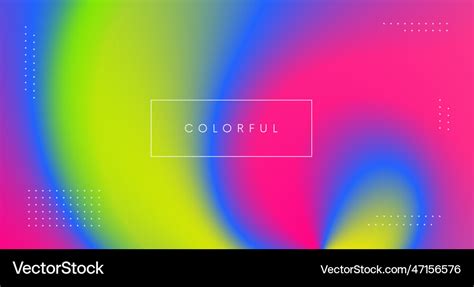 Abstract Colorful Modern Background Spash Vector Image
