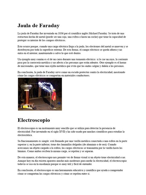 Jaula De Faraday Pdf