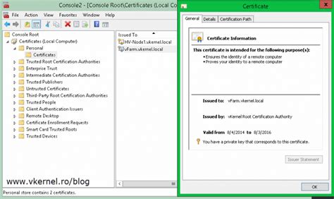 Configuring Hyper V Replica Using Certificate Based Authentication