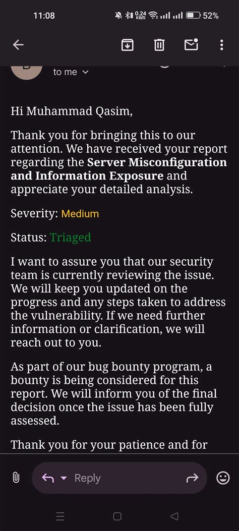 Muhammad Qasim On Linkedin Hacking Bug Bugbounty Ethicalhacking Bounty Cyber