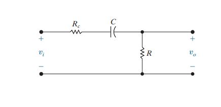Solved A Resistor Rc Is Connected In Series With The Chegg Com