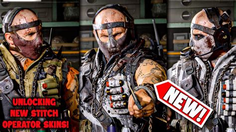 How To Unlock Stitch Skins In Cod Black Ops Cold War Unlocking Stitch Operator Missions In Cod