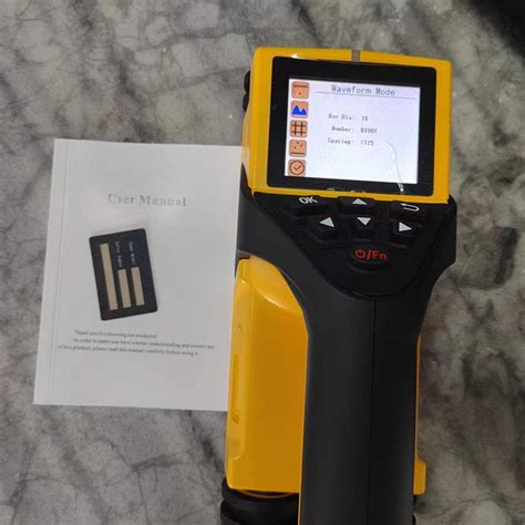 New Design Concrete Cover Meter Rebar Locator Price Rebar Detector