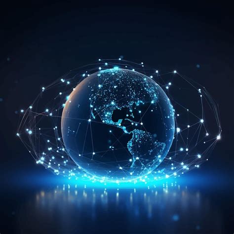 Premium Vector Future Global Globe Networking Planet Worldwide
