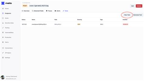 Announcing Metlo Testing