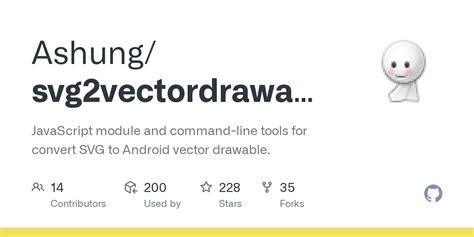 GitHub Ashung Svg Vectordrawable JavaScript Module And Command Line Tools For Convert SVG To