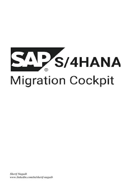 Migrate Inventory Balances Using Migration Cockpit Pdf Inventory