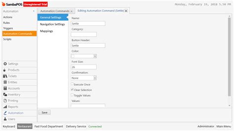 2 3 16 a how to edit automation commands sambapos knowledgebase