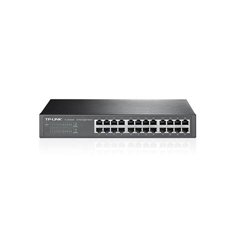Switch Tp Link 24 Portas Tl Sg1024d 101001000mbps Tpl0024