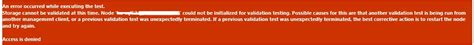 active directory validation failed on windows failover cluster access