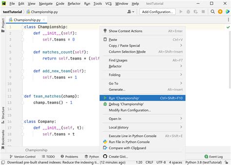 Running Python Applications In PyCharm Hyperskill