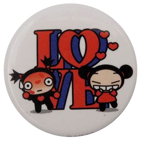 Love Button Badge Rock By Mail