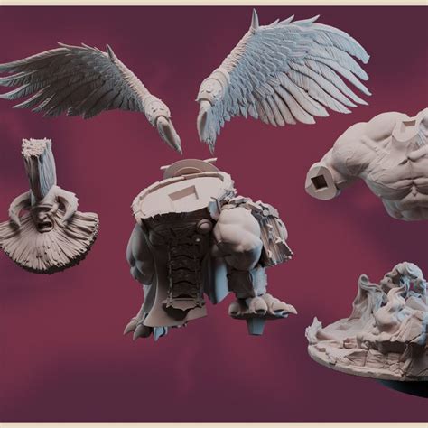 3d Printable The Red Daemon By Frostholdmini