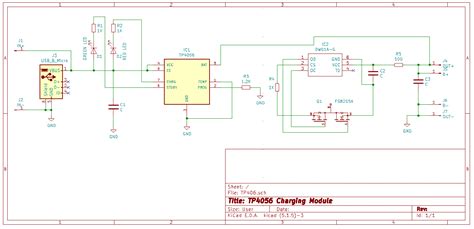 Tp4056 Charging Module