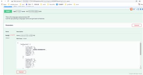 Python整合swagger基于flaskpython Flask Swagger Csdn博客