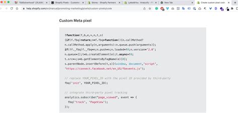 shopify pixels customer events just announced