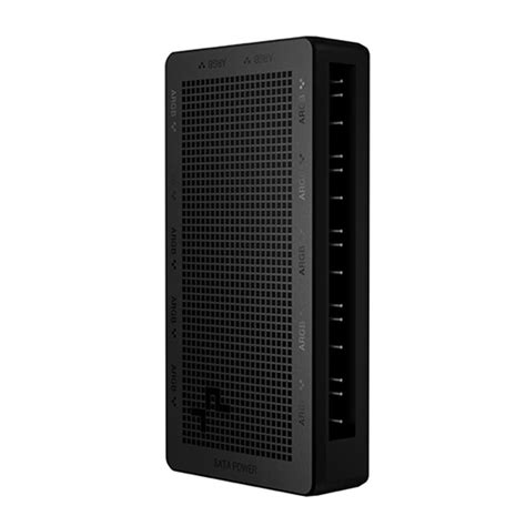 DeepCool SC700 ARGB Hub 12 Ports X 3Pin Addressable RGB Magnetic Mounting ARGB 3Pin Port 6A