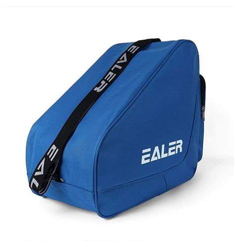 Ealer 튼튼한 아이스하키 스케이트 휴대용 가방 조절 가능한 어깨끈 블루 33089 티몬