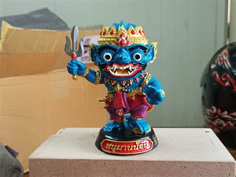 กลุ่มคนรักและสะสม เสือandหนุมาน ขออนุญาตเปิดหนุมานน้อยทรัพย์อนันต์ พันล้านขนาด 5 นิ้