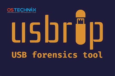 Show Usb Devices Event History Using Usbrip In Linux Ostechnix