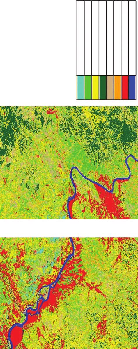 Eight Classifications Map Using Multitemporal Landsat Tm Imagery Path Download Scientific