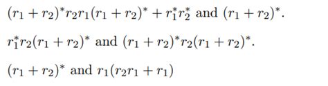 Solved Determine Whether The Following Two Regular